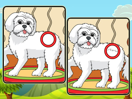 Dogs Spot The Differences 2 | Play HTML5 Games