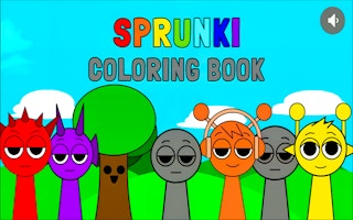 Sprunki Coloring Book | Play HTML5 Games